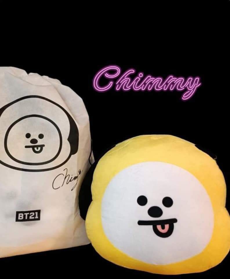BT21 42cm Face Cushion Official on Carousell