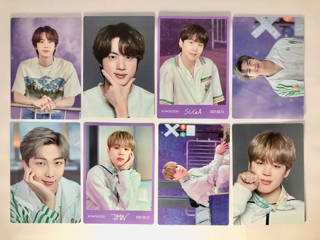 BTS Mini Photocards Sowoozoo Map of the Soul on Carousell