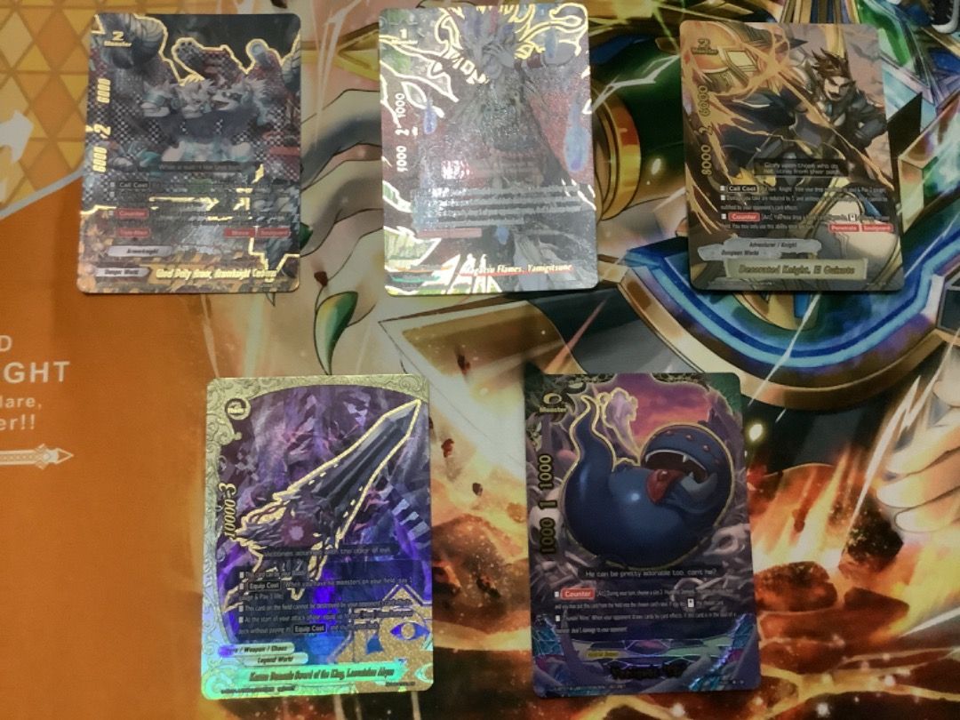 Buddyfight - Buddy Lineage Secret Pack, Hobbies & Toys, Toys & Games on ...