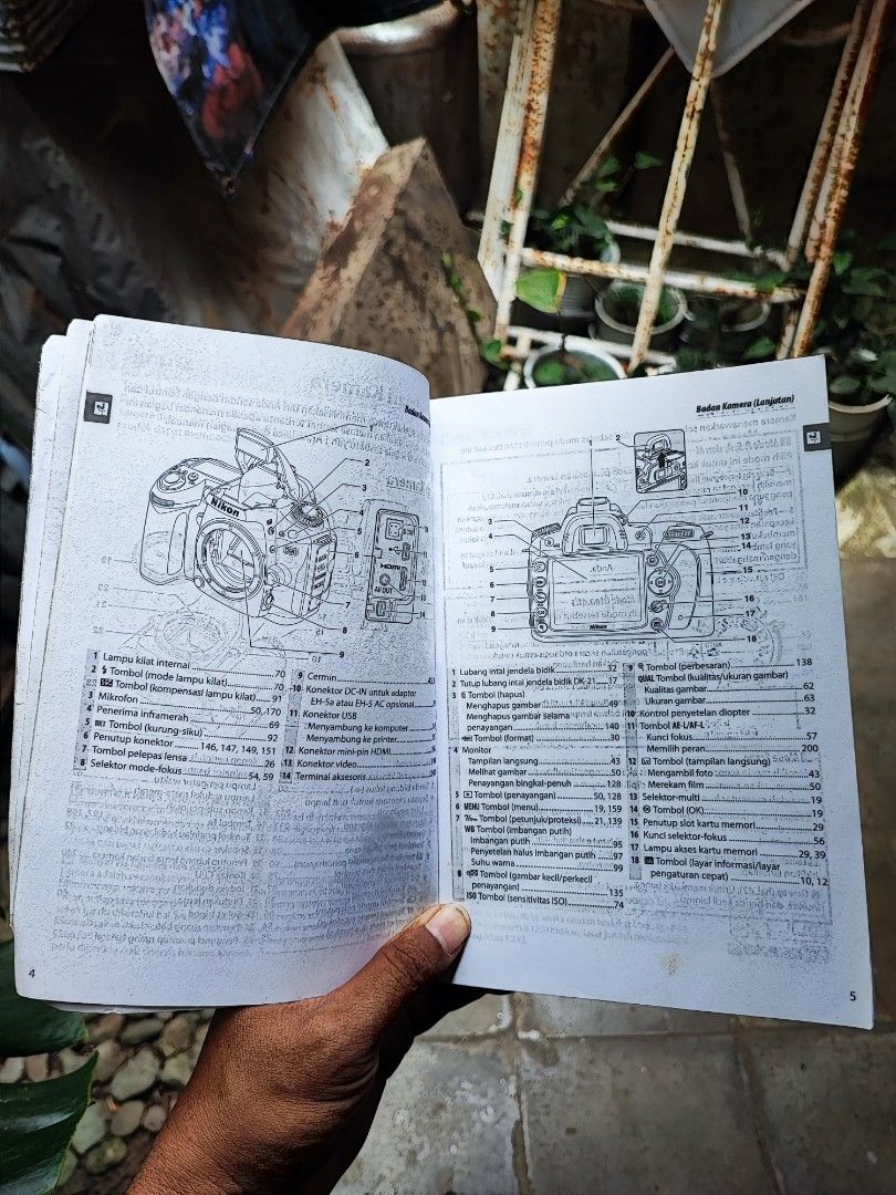 Buku Petunjuk Manual Kamera Digital Nikon D90, Buku & Alat Tulis, Buku di Carousell