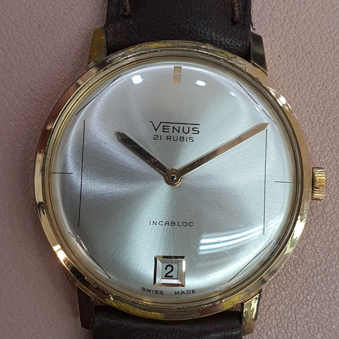 Bulova Venus Vintage winding watch 34mm, Men's Fashion, Watches ...