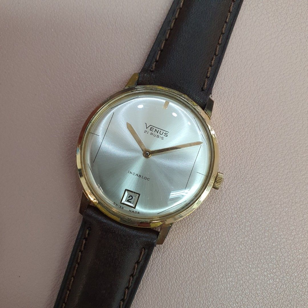 Bulova Venus Vintage winding watch 34mm, Men's Fashion, Watches ...