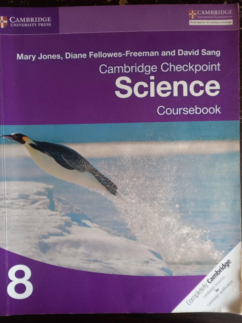 CAMBRIDGE CHECKPOINT SCIENCE COURSEBOOK 8, Buku & Alat Tulis, Buku ...