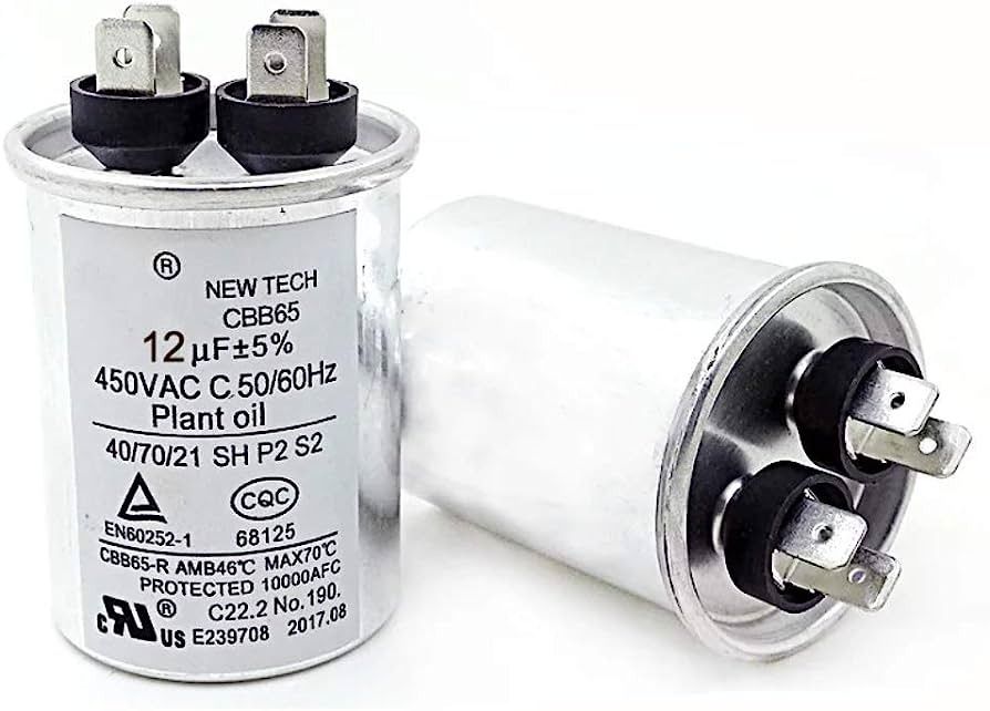 Capacitor CBB65 12UF 450VAC, Commercial & Industrial, Industrial ...