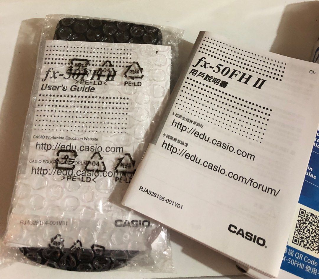Casio fx-50FH II計數機, 電腦＆科技, 商務用科技產品 - Carousell