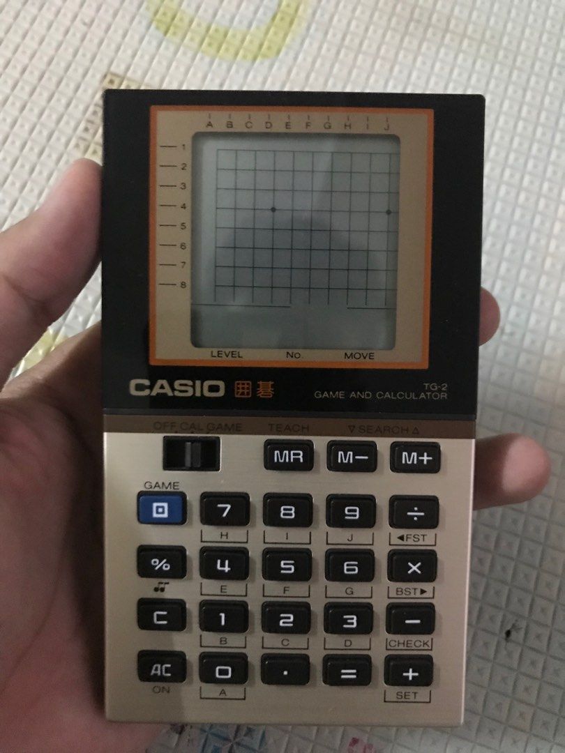 Casio game & calculator, Hobbies & Toys, Toys & Games on Carousell