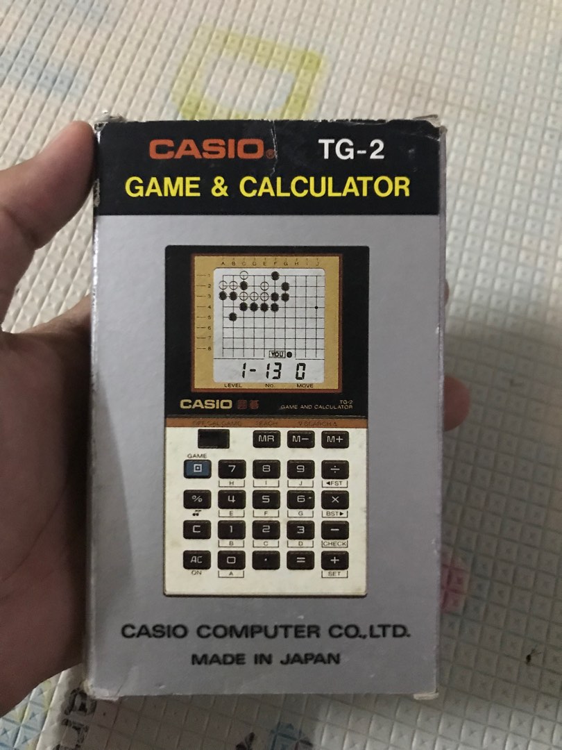 Casio game & calculator, Hobbies & Toys, Toys & Games on Carousell