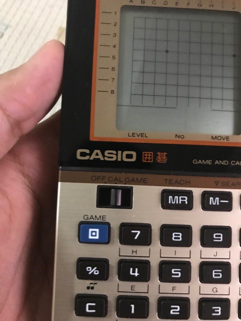 Casio game & calculator, Hobbies & Toys, Toys & Games on Carousell