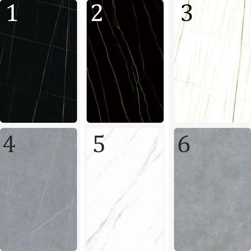 CASSANDRA Modern Sintered Stone Dining Table, Furniture & Home Living ...