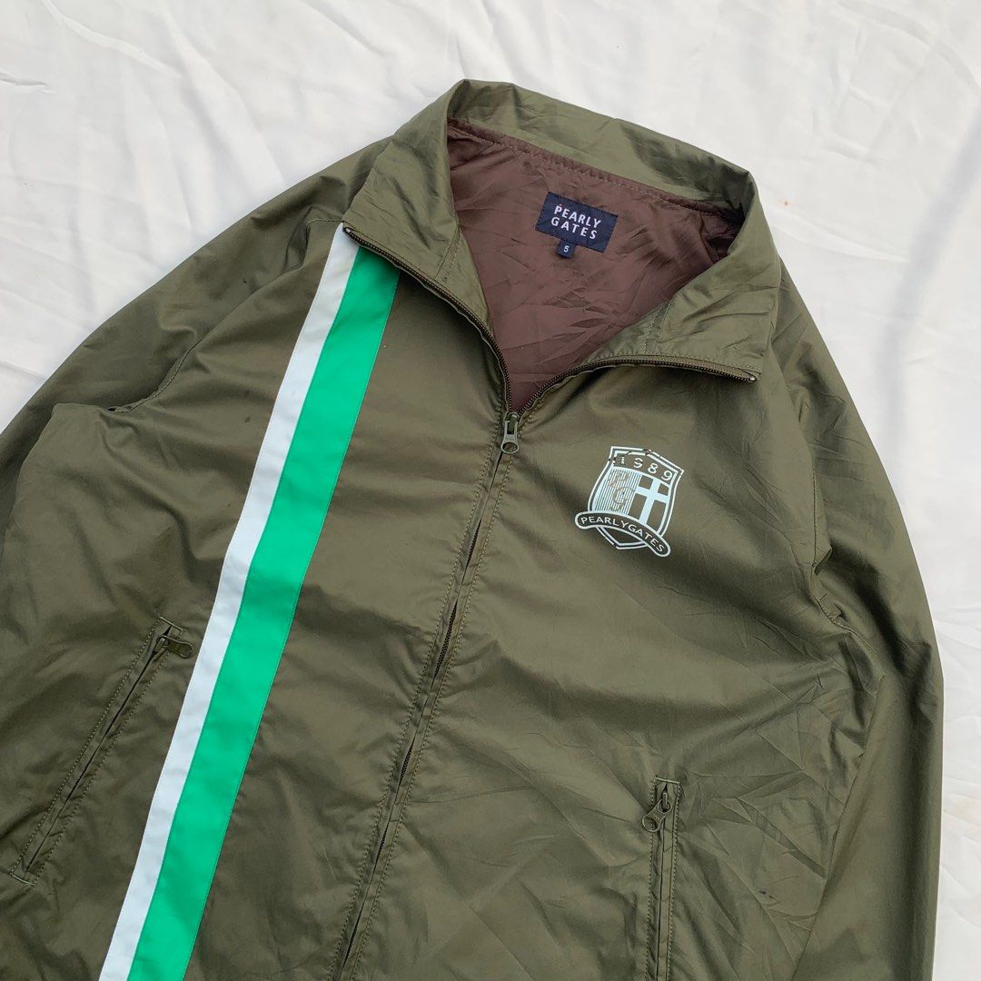 CASUAL JACKET PEARLY GATES, Fesyen Pria, Pakaian , Baju Luaran di Carousell