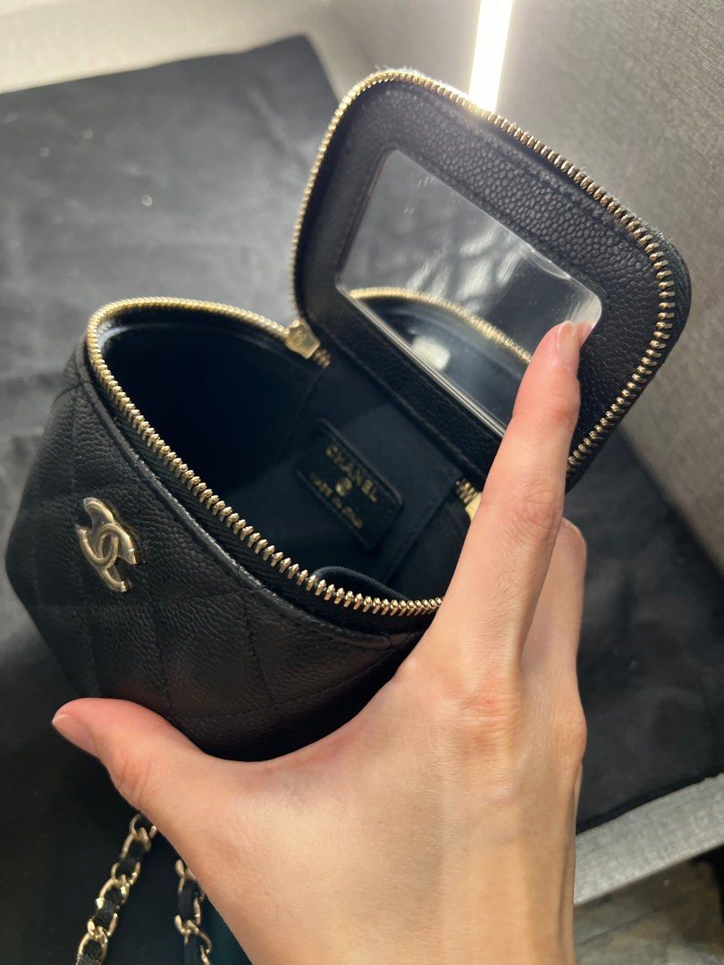 Chanel Mini Vanity, Luxury, Bags & Wallets on Carousell