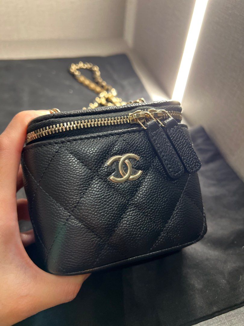 Chanel Mini Vanity, Luxury, Bags & Wallets on Carousell