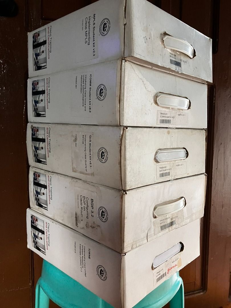 Cisco Network Training Kits (5), Hobbies & Toys, Books & Magazines ...