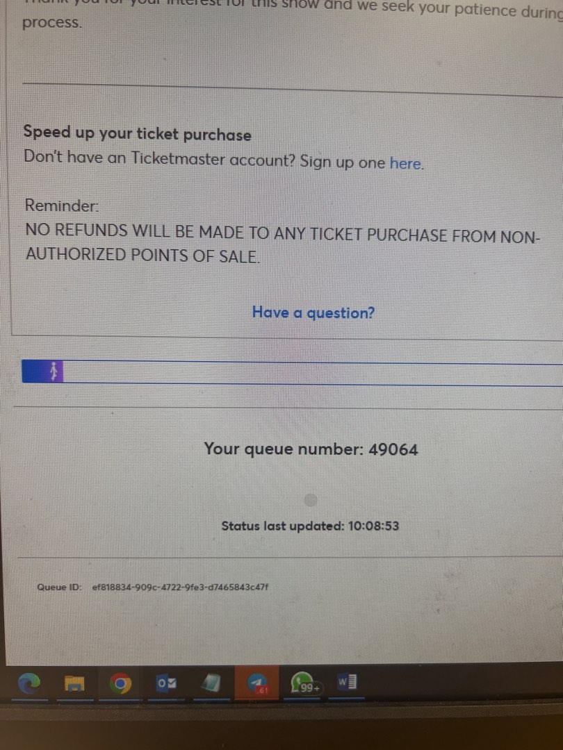 Coldplay queue number, Tickets & Vouchers, Event Tickets on Carousell