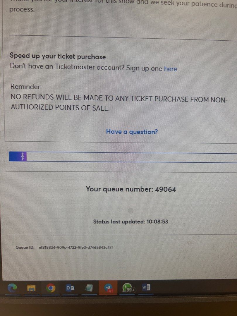 Coldplay queue number, Tickets & Vouchers, Event Tickets on Carousell