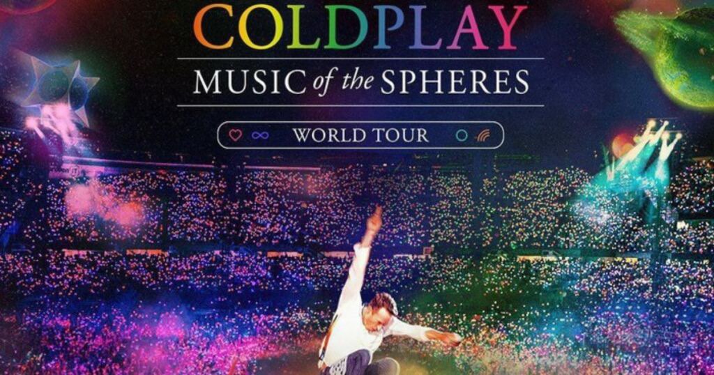 COLDPLAY WORLD TOUR CONCERT, Tickets & Vouchers, Event Tickets on Carousell