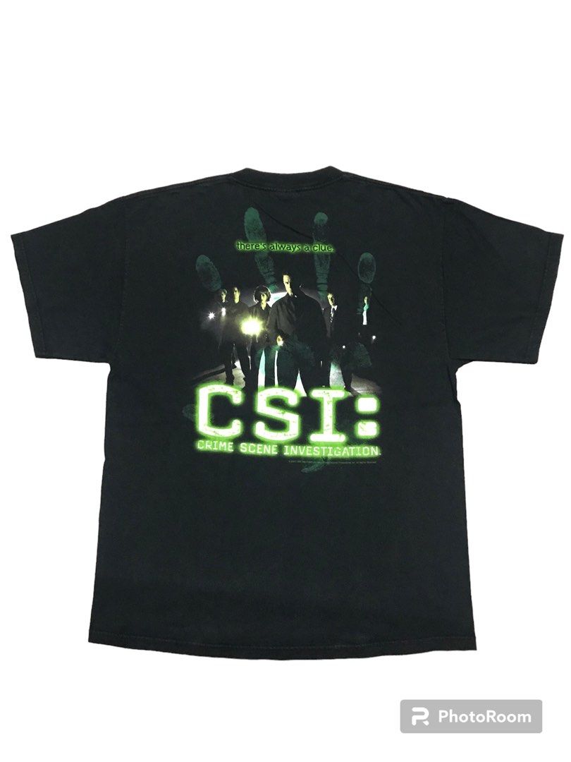 Crime Scene Investigation CSI shirt, Men's Fashion, Tops & Sets ...