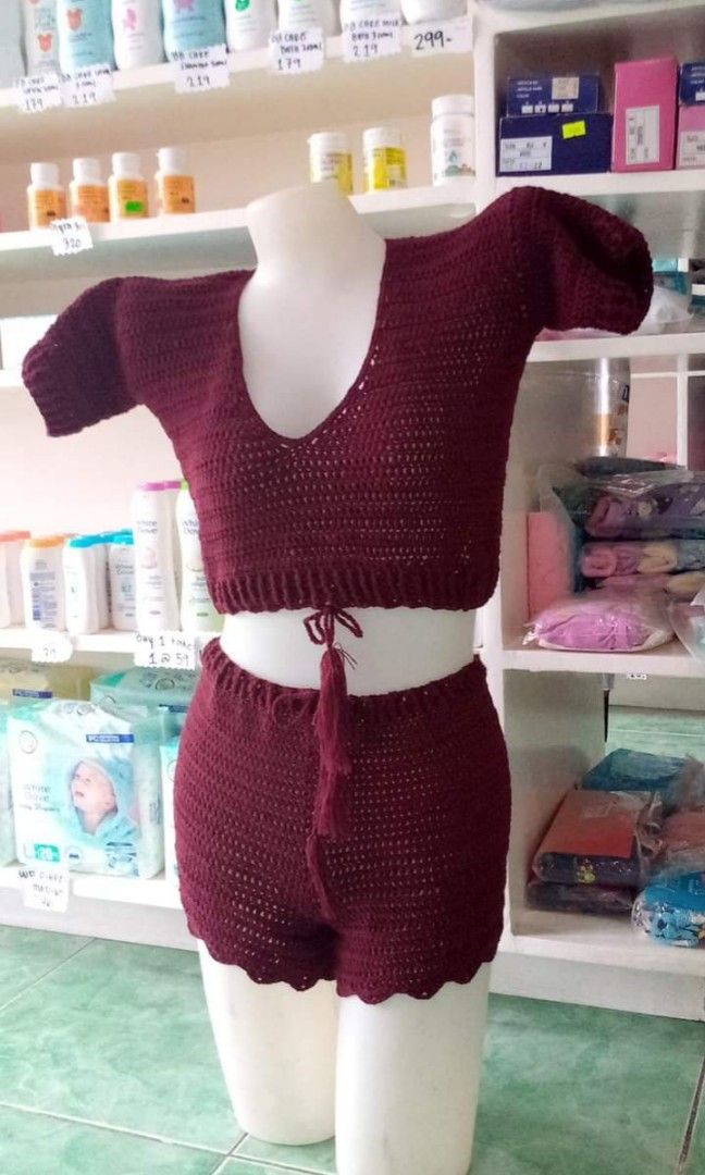 Crochet terno on Carousell