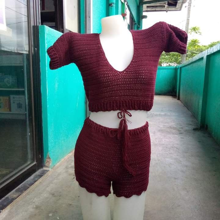 Crochet terno on Carousell