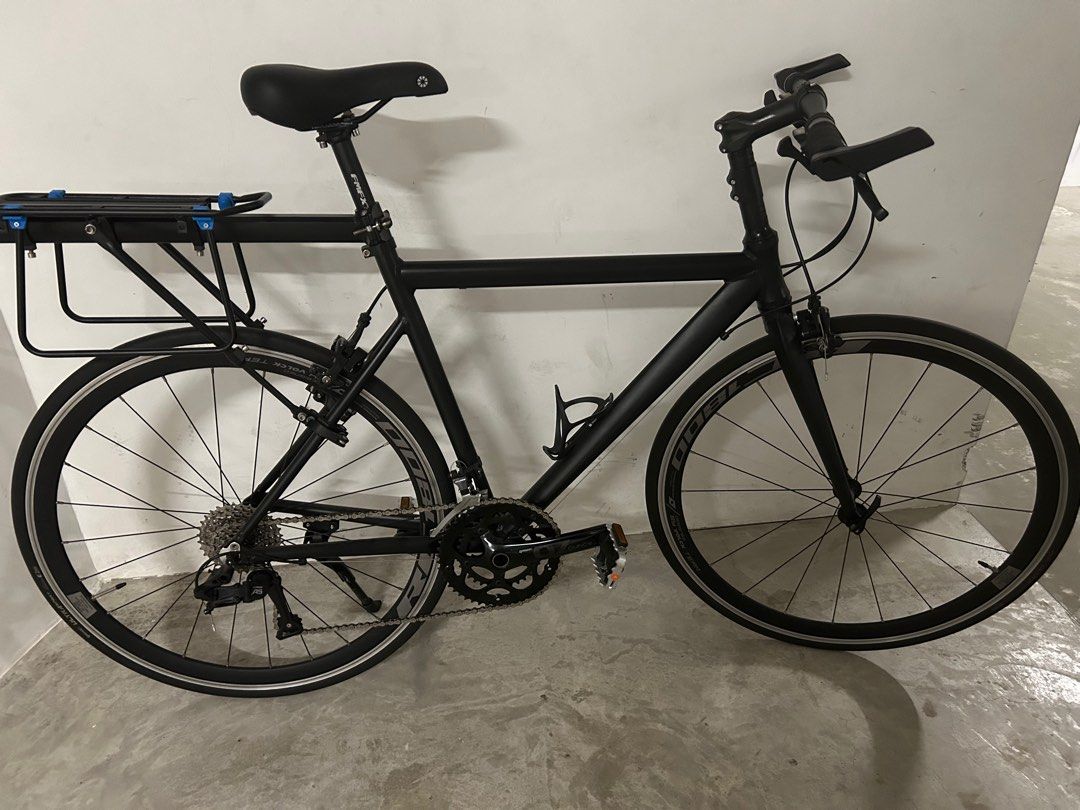 Customised Hybrid Bike 9 speed, Sports Equipment, Bicycles & Parts, Bicycles on Carousell