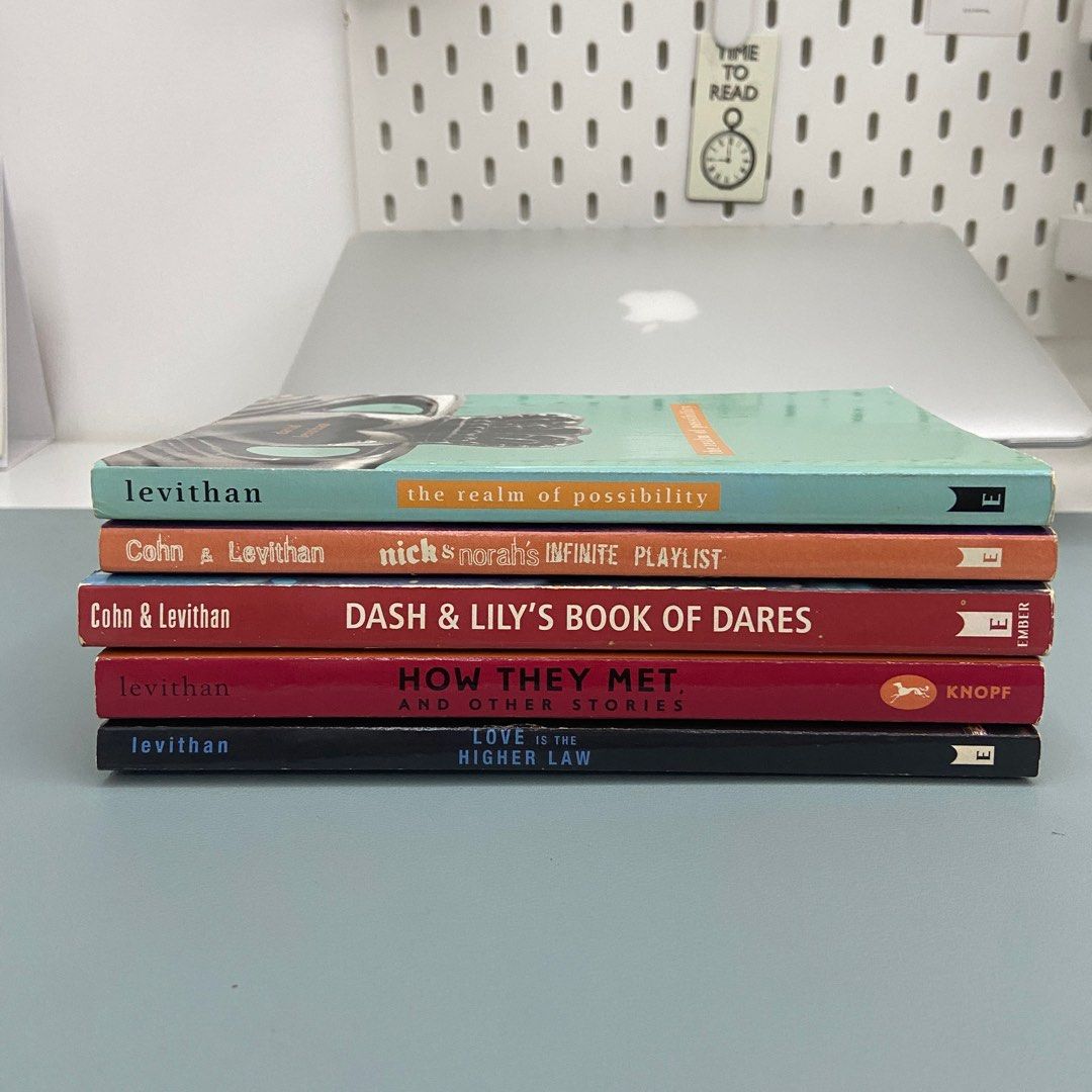 David Levithan 5-book bundle on Carousell