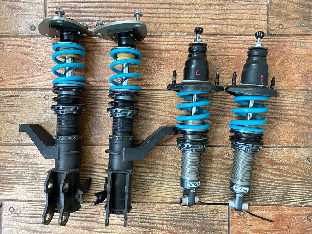 DC5 TYPE-R 用 NITRON R1避震, 汽車配件, 改裝、內外零件 - Carousell