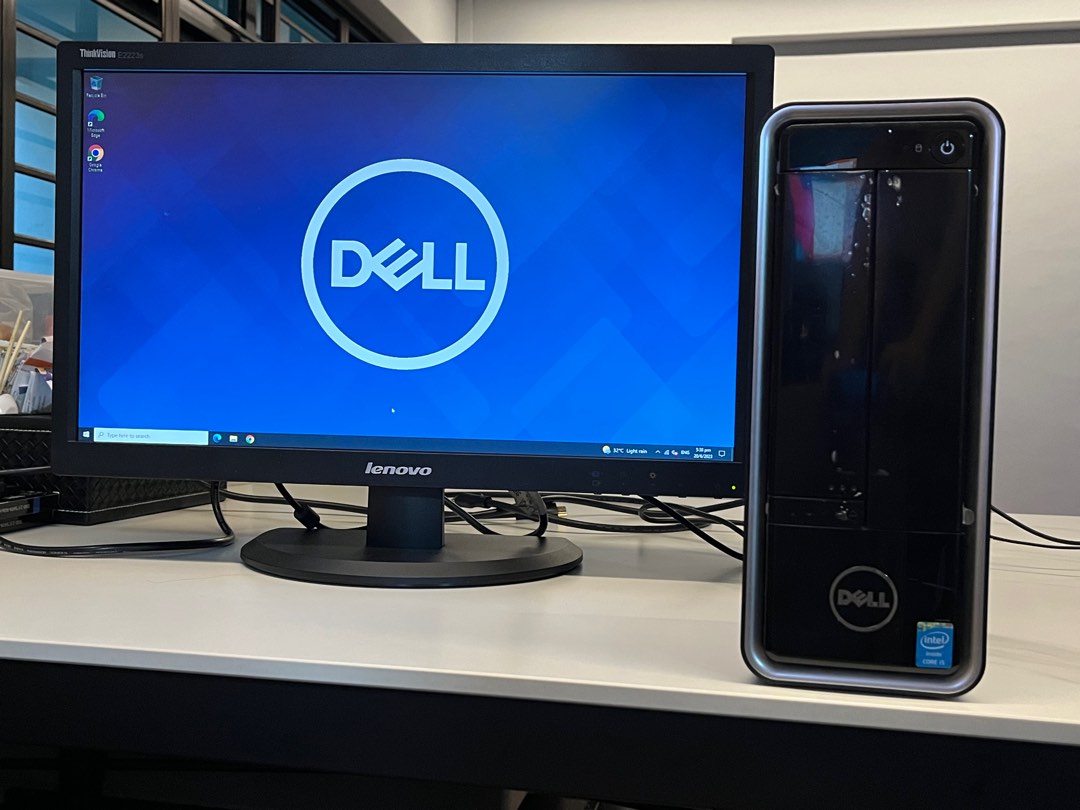 DELL Inspiron Business Office WFH School HBL Essential Desktop Computer ...