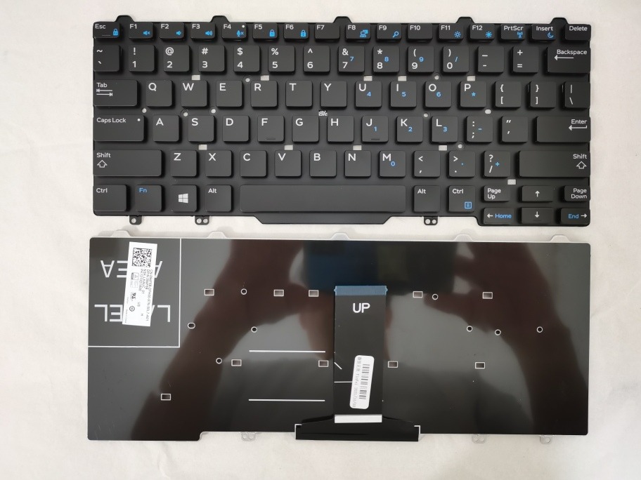DELL LATITUDE 3340 E5450 E7450 SINGLE POINT LAPTOP KEYBOARD ( 094F68 ...