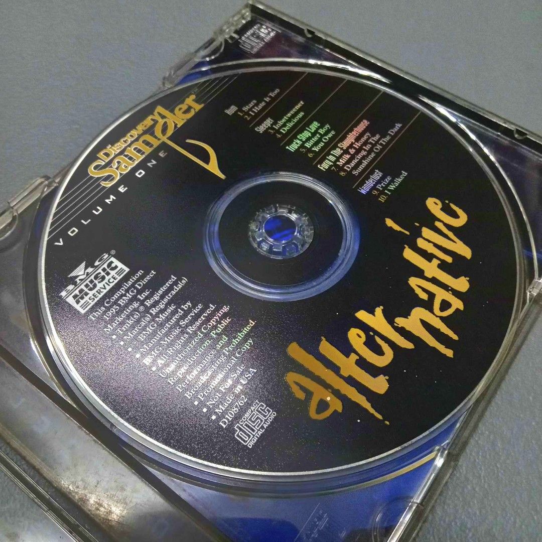 Discovery Sampler Alternative Vol.1 CD Album on Carousell