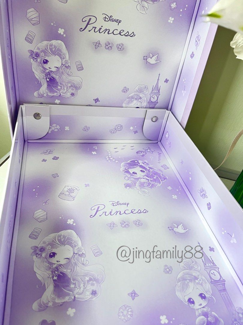 Disney Princess Hardboard Storage Box, Hobbies & Toys, Collectibles ...