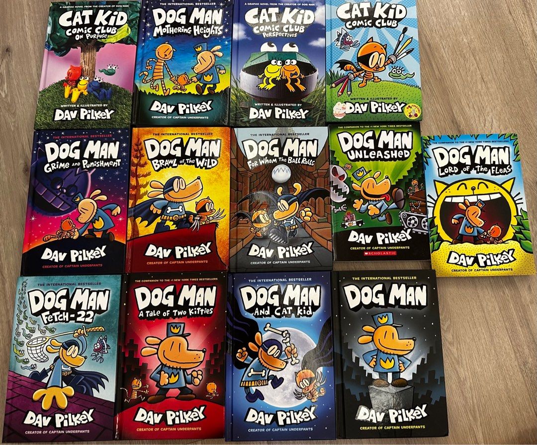 Dog Man and Cat Kid Books, Hobbies & Toys, Books & Magazines, Children ...