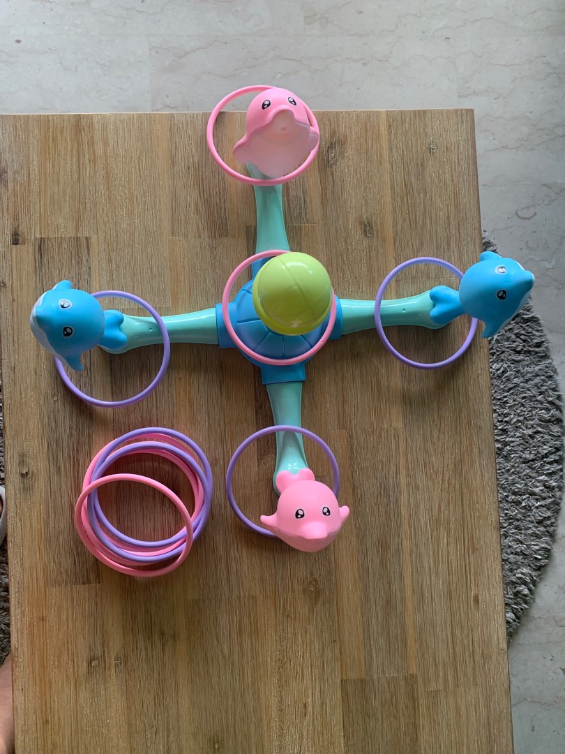 Ring Toss game Dolphin, Hobbies & Toys, Toys & Games on Carousell