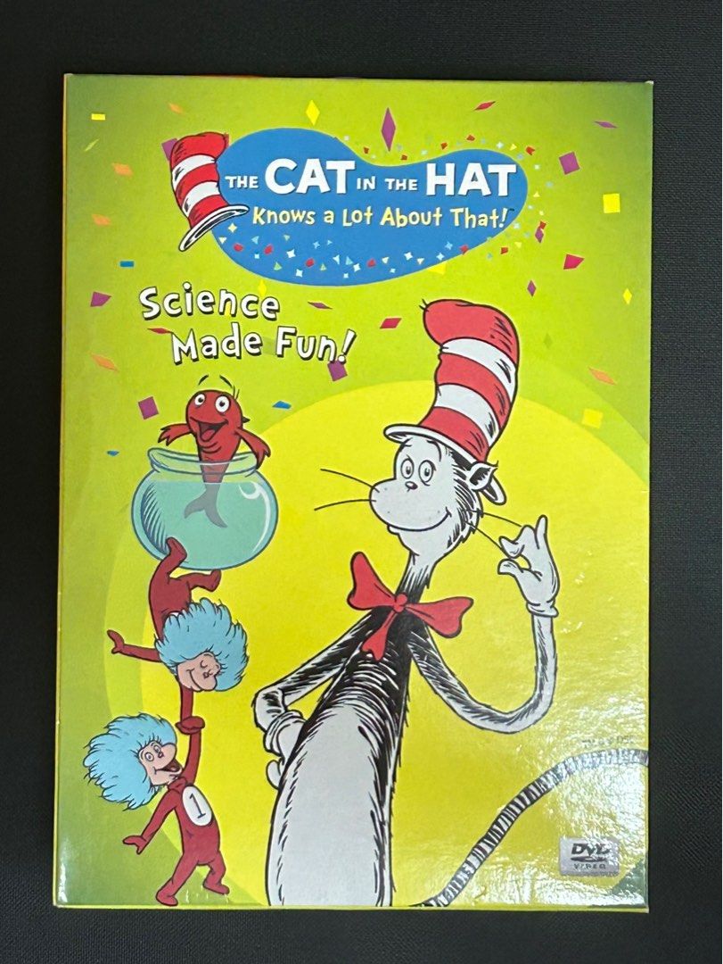 Dr Seuss The Cat In The Hat - Science Made Fun DVD Set, Hobbies & Toys ...