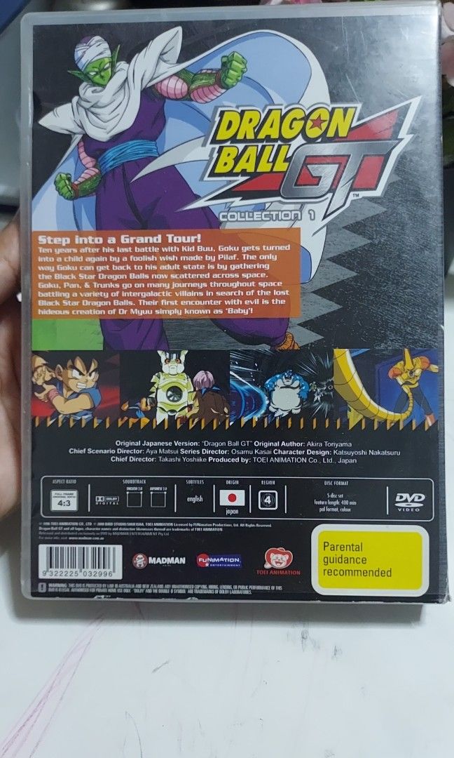 Dragon Ball GT Dvd, Hobbies & Toys, Music & Media, CDs & DVDs on Carousell