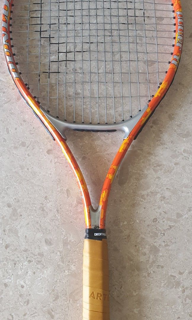 Dunlop Power Titanium Tennis Racquet, Sports Equipment, Sports & Games ...