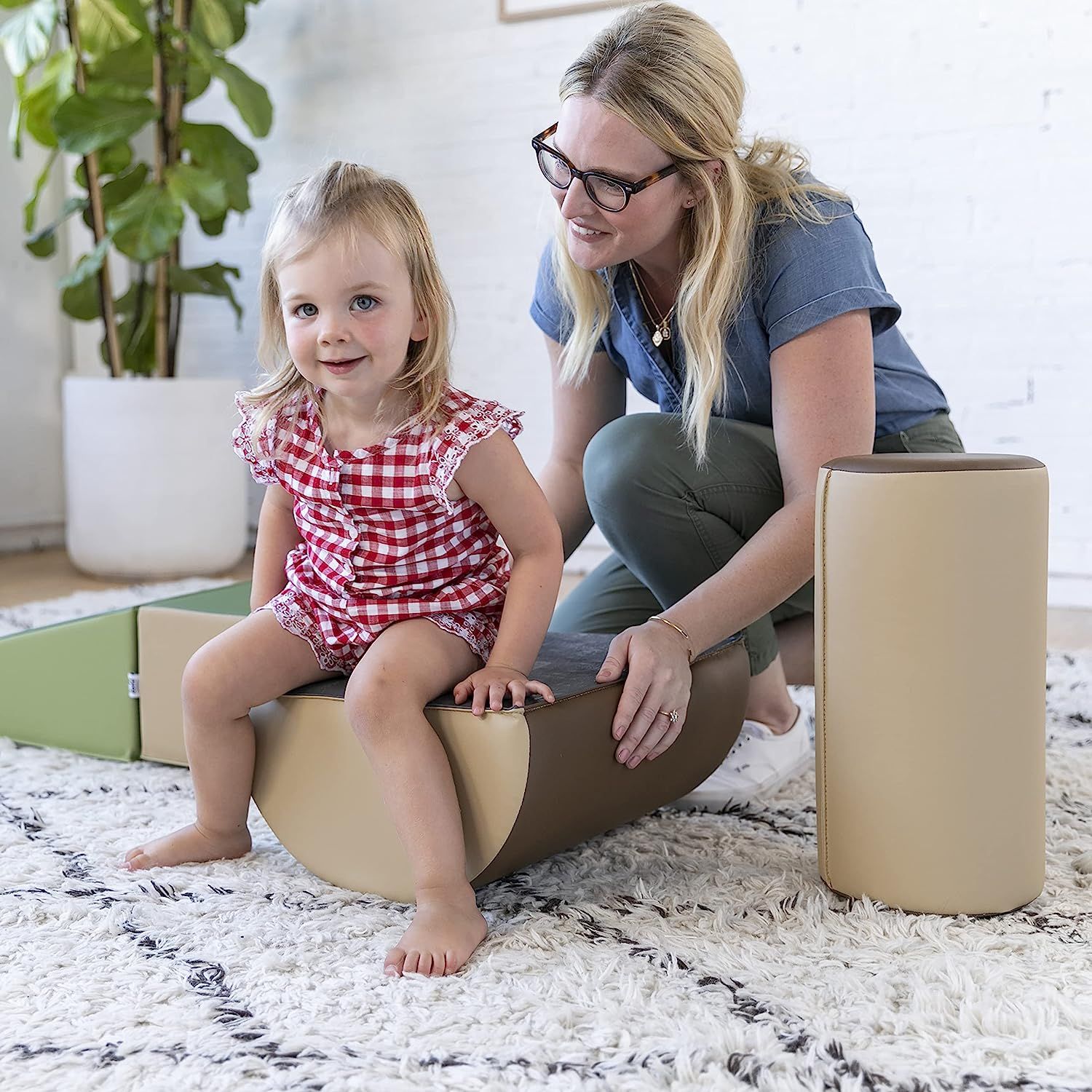 ECR4Kids SoftZone Climb and Crawl Activity Play Set, Lightweight Foam ...