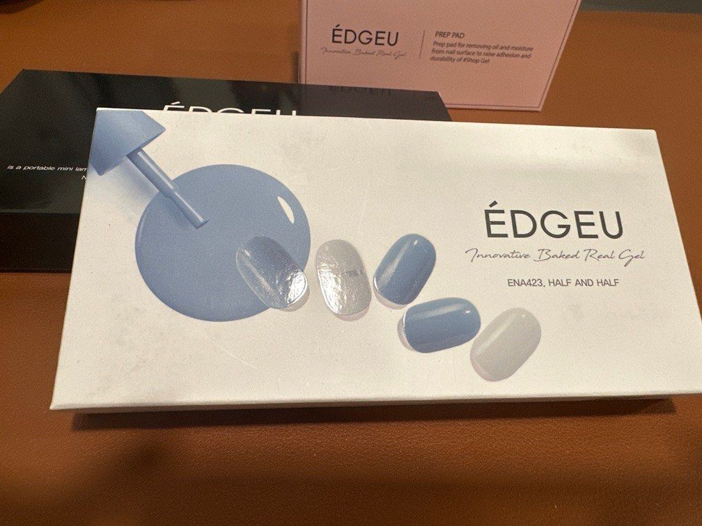 EDGEU Baked Gel Nails, Gel Lamp & Prep Pads, Beauty & Personal Care, Hands & Nails on Carousell