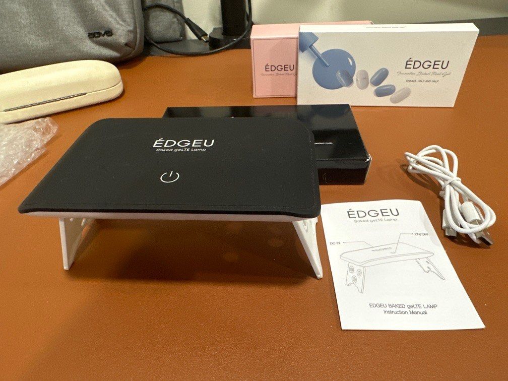 EDGEU Baked Gel Nails, Gel Lamp & Prep Pads, Beauty & Personal Care, Hands & Nails on Carousell