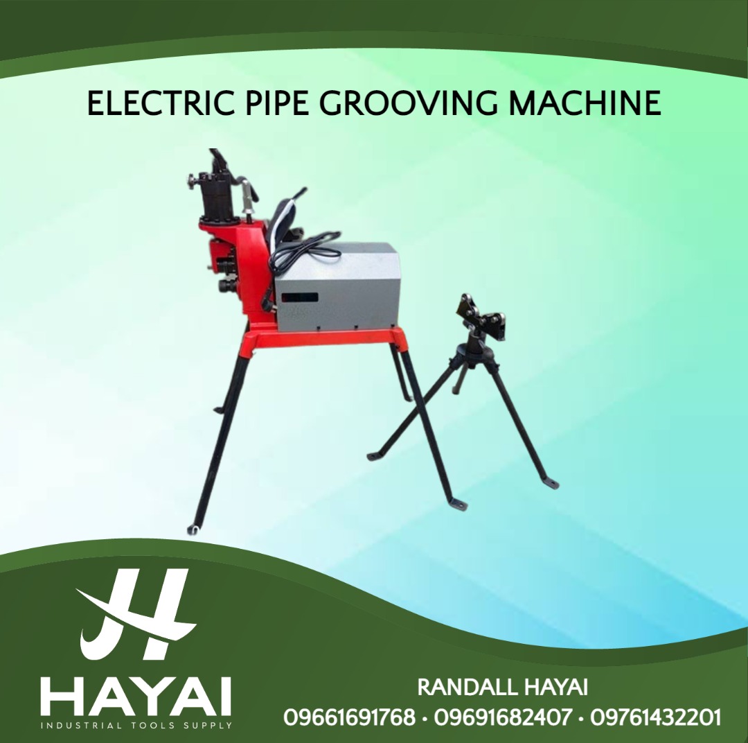 Electric Pipe Groover | Grooving Machine, Commercial & Industrial ...