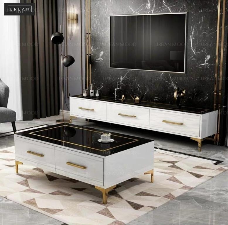 ELISA Victorian TV Console + Coffee Table, Furniture & Home Living ...