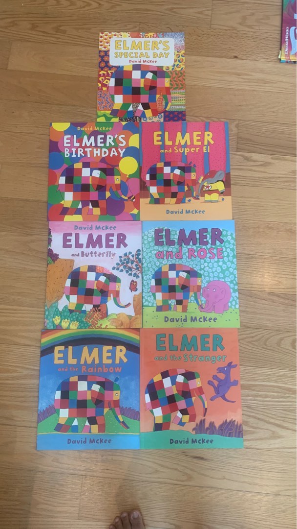 Elmer story books by David Mckee, Hobbies & Toys, Books & Magazines ...