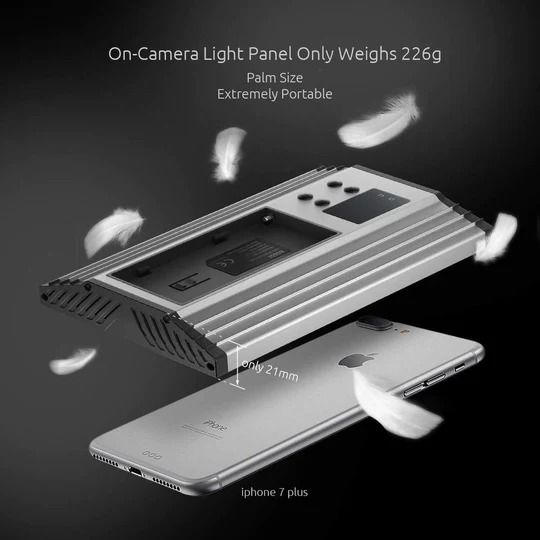 ESDDI PLV-380 LED Photograph Video Spotlight ESDDI 3200-5600K Dimmable ...