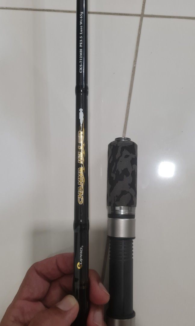 eupro jigging rod pe3.5, Sports Equipment, Fishing on Carousell