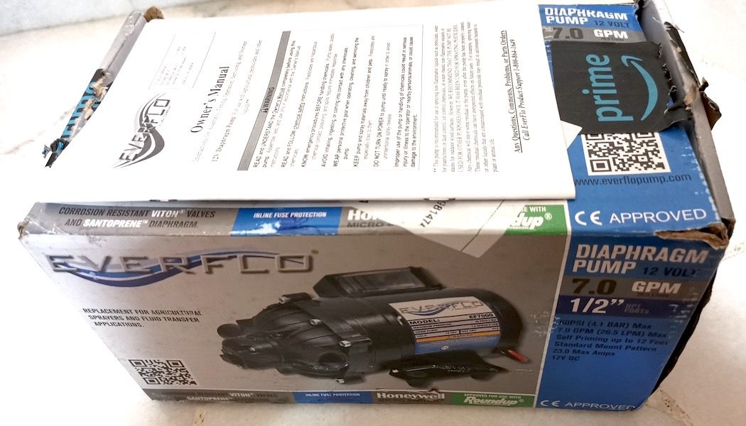 Everflo EF7000 7.0 GPM Premium Diaphragm Pump, Health & Nutrition ...