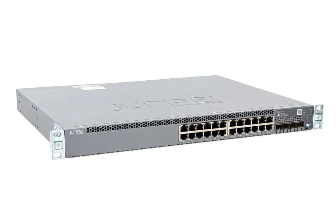 EX3400-24T - JUNIPER 24PT GE, 4 x SFP+, 2 x QSFP + UPLINK PORT ...