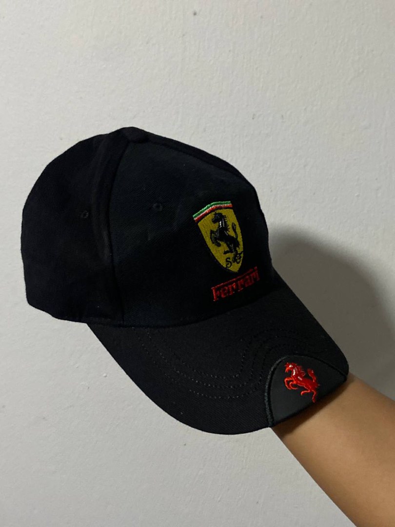 Ferrari baseball cap, Men's Fashion, Watches & Accessories, Caps & Hats ...