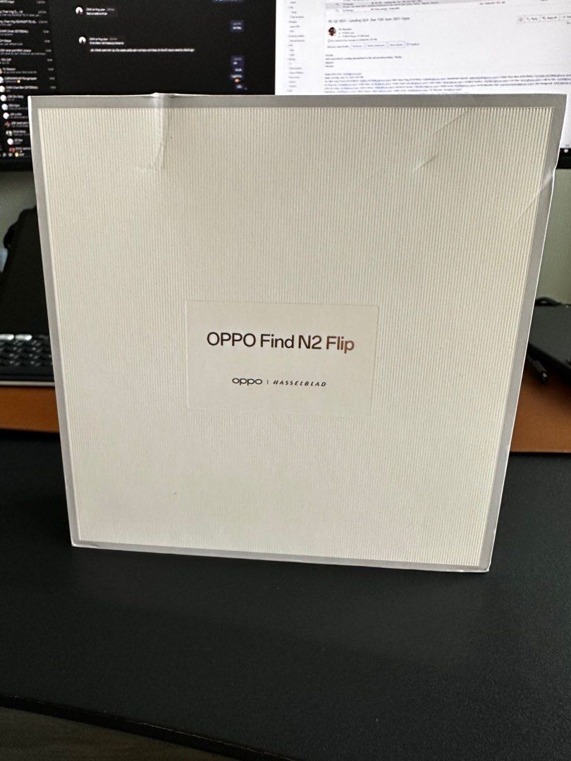 Oppo Find n2 flip black 256GB, Mobile Phones & Gadgets, Mobile Phones ...