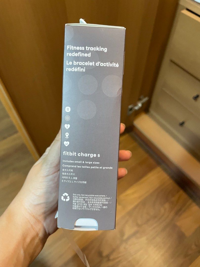 Fitbit Charge 5 with original receipt, box and charger, Mobile Phones ...