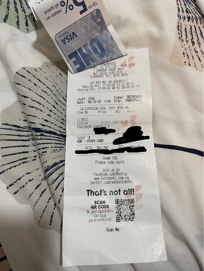 Fitbit Charge 5 with original receipt, box and charger, Mobile Phones ...