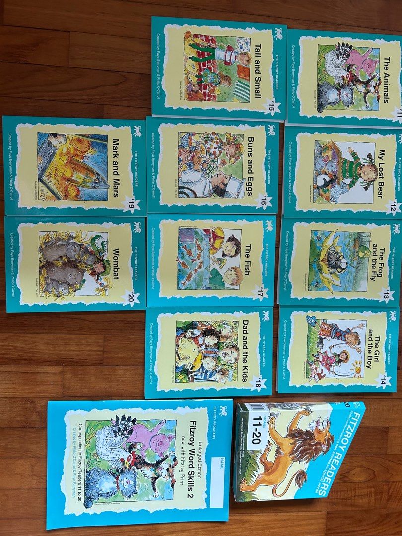 Fitzroy Readers set 11-20 with word skill, Hobbies & Toys, Books ...